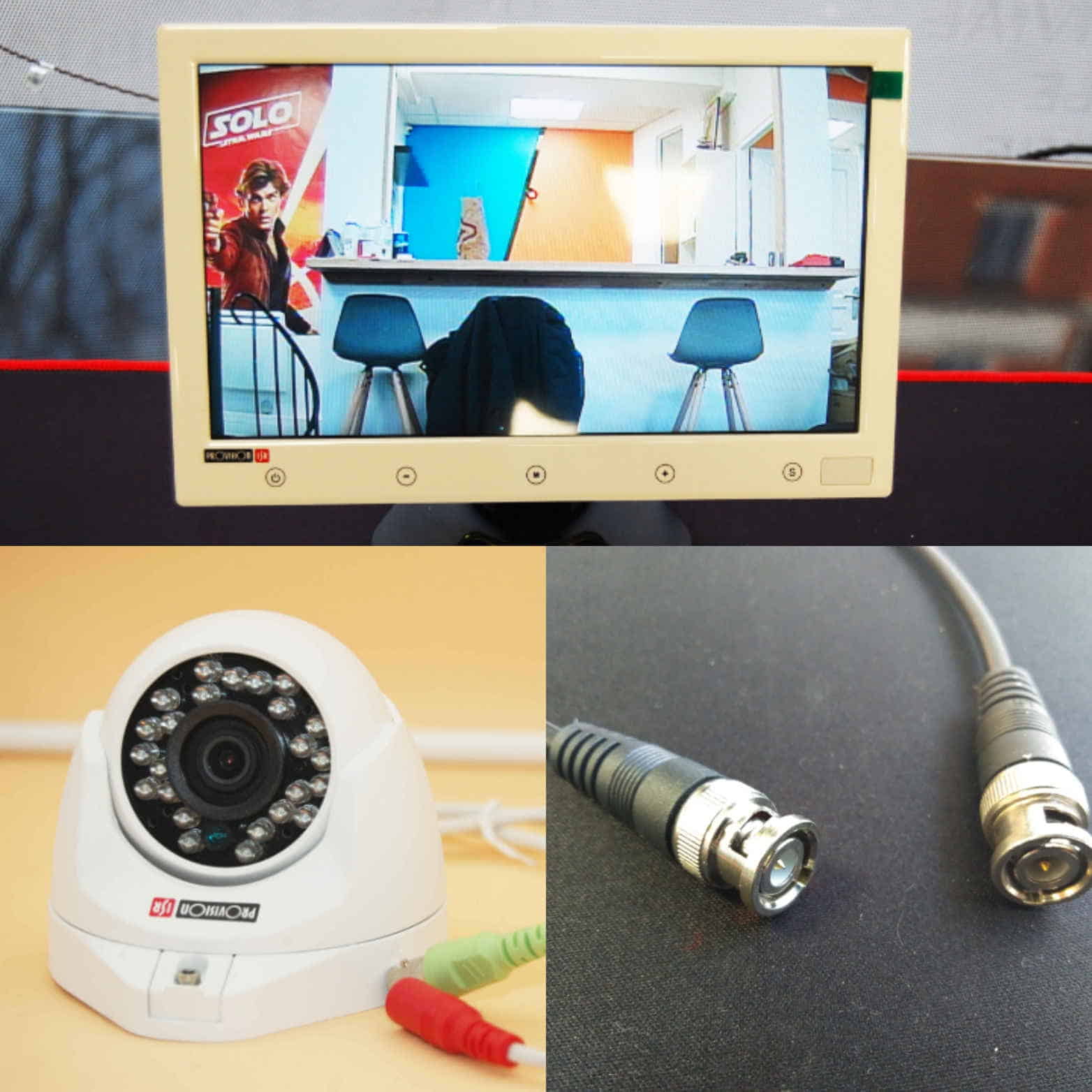 Présentation du kit caméra analogique avec écran 7 ou 10 pouces